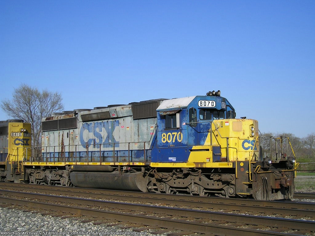 CSXT 8070 CSX J 792